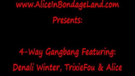 Femdom Gangbang Cbt Pegging Strapon Full Movie Trixie Denali Alice Bdsm Alice In Cbt Land