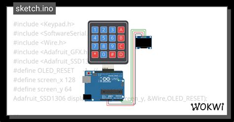 Oled Wokwi Esp32 Stm32 Arduino Simulator