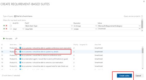 How To Create Requirement Based Test Suites In Azure Devops
