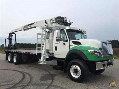 IMT 16000 Loader Crane On International Work Star For Sale Wallboard Forming Hoists Material