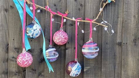 Hand Blown Glass Bauble Revelation Ashford