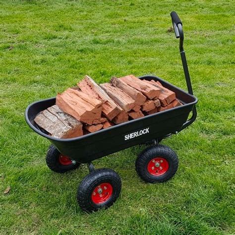 Sherlock 67l Black Poly Cart Bunnings Australia