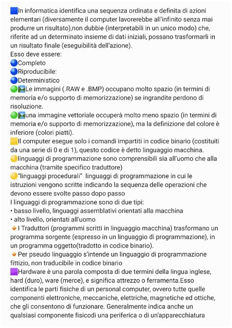 Dispense Per Esame Di Idoneità Informatica Dispense Di Elementi Di