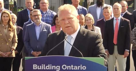 Doug Ford Reverses Controversial Greenbelt Sell Off In Ontario After