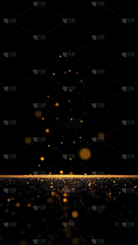 背景系列抽象感发光粒子高光粒子光晕背景素材 花瓣网