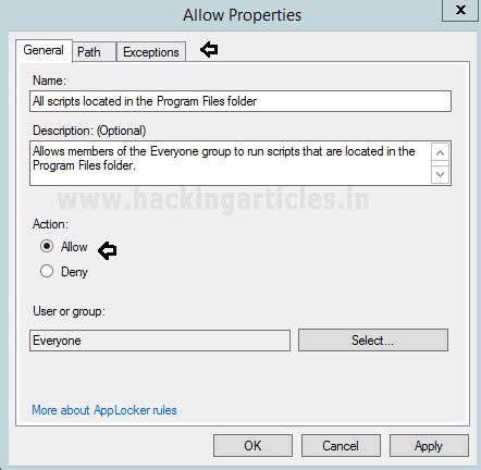 Windows Applocker Policy A Beginners Guide Hacking Articles