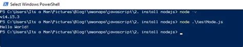 tutorial instalasi npm dan node js di windows awonapa website dan