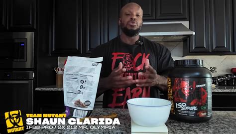 Shaun Claridas Diet And Nutrition Plan Generation Iron Fitness