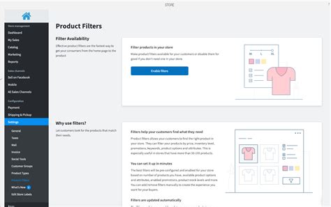 Feature Ecommerce Product Filters