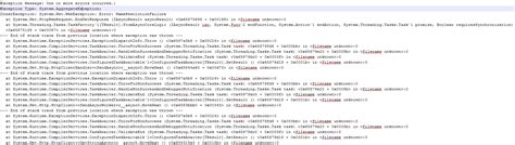 C Net Client Class Within Xamarin Only Works In Full Debug Info
