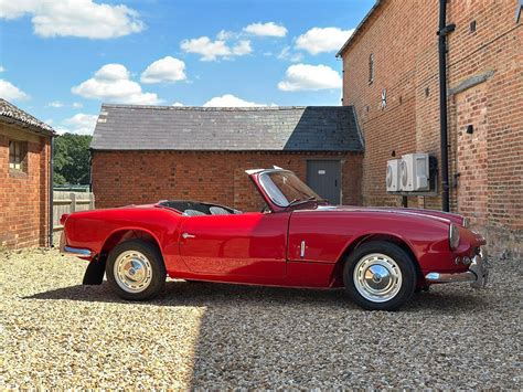 1963 Triumph Spitfire Red Manual 4 Speed Right Hand Drive In Winwick