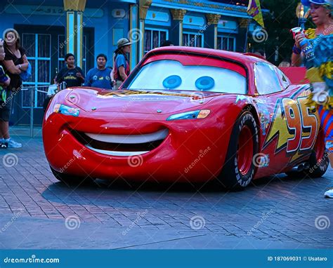 Cars Lightning Mcqueen Editorial Photo Image Of Hollywood 187069031