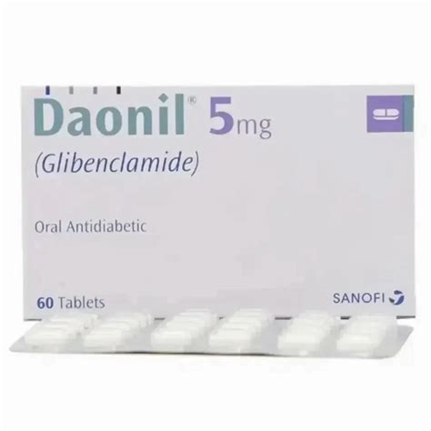 Glibenclamide 5mg Tablet Ameds
