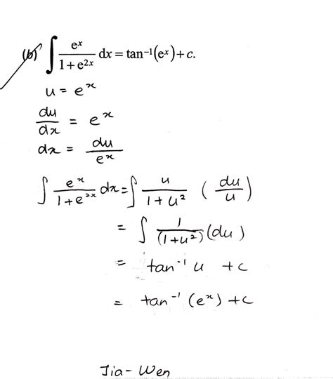 Integration By Substitution