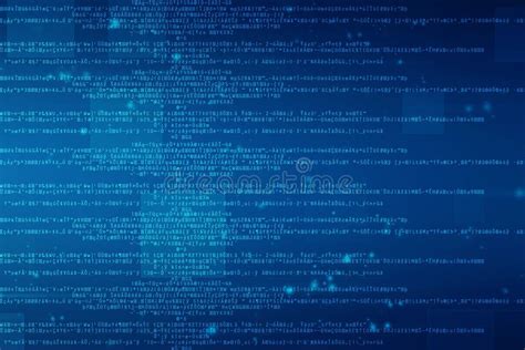 Internet Binary Data Code Computing Or Transmission Processinternet