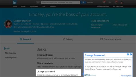 Protect Your Linkedin Account