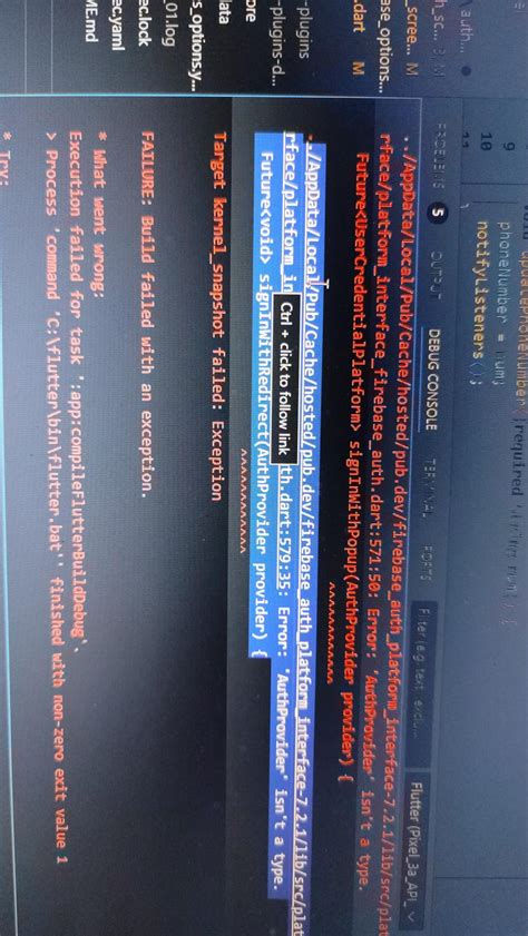 issues on debugging emulator r firebase