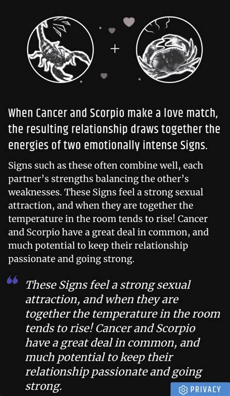 Cancer And Scorpio On Tumblr