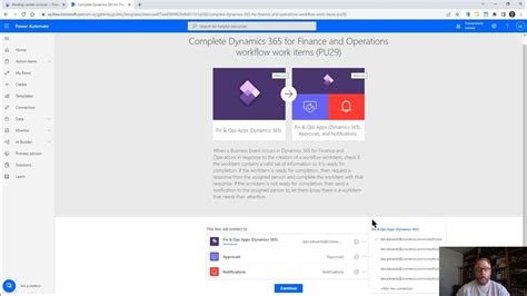 Power Automate D365 Workflow Youtube