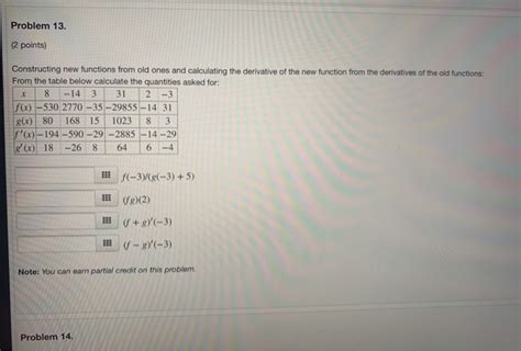 Solved Problem 13 2 Points Constructing New Functions