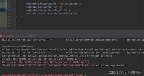 【mybatis Plus异常】可以查，但是执行修改和删除命令失败，报错mybatisplus 删除不存在的数据会报错 Csdn博客