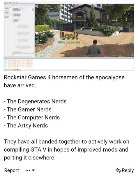 Gta V Source Code Leak Modders Are At Work Rgtavmods