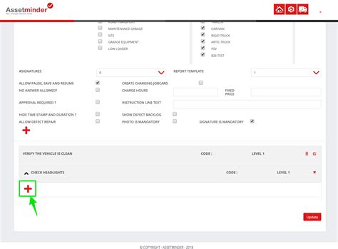 Create A Complex Nested Inspection Assetminder