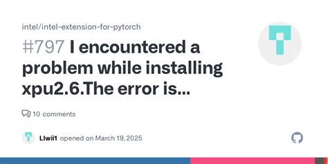 I Encountered A Problem While Installing Xpu26the Error Is Winerror