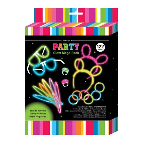 Glow Mega Pack 122 Pieces Big W