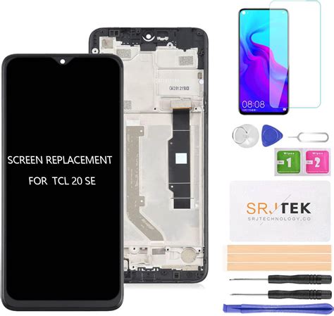 Amazon Com For TCL SE Screen Replacement For TCL SE LCD Diaplay For T H T F T O