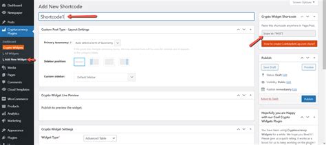 Add Cryptocurrency Price Ticker Widget Tagdiv Support