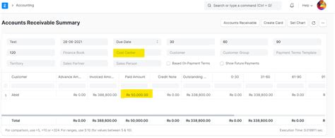 Bug In Accounts Receivable And Accounts Receivable Summary · Issue 26235 · Frappe Erpnext