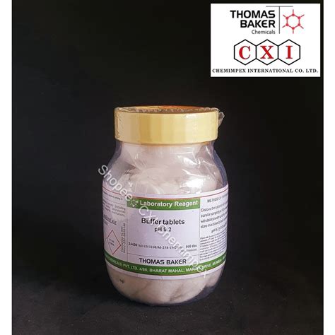 Buffer Tablets Ph 9 2 100 Tablets Shopee Thailand