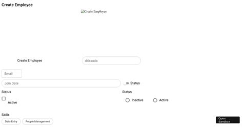 React Mui Form Builder Example Forked Codesandbox