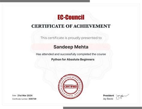 Sandeep Mehta On Linkedin Im Thrilled To Share That Ive Successfully
