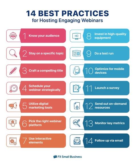 14 Best Practices For Hosting Engaging Webinars