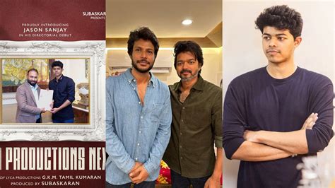 Thalapathy Vijays Son Jason Sanjay To Make Directorial Debut With Film