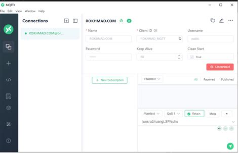 Belajar Iot 001 Mengenal Komunikasi Mqtt Dengan Mqttx ~ Blog Edukasi
