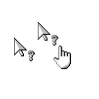 Windows XP Silver Remastered Complete Edition Cursors