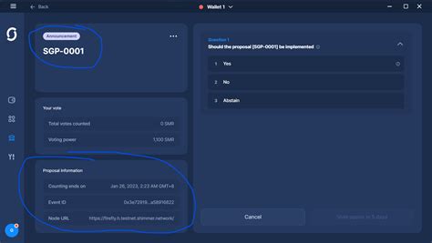 Bug Report Incorrect Display Of Proposal Timing Information For Announced Proposals · Issue