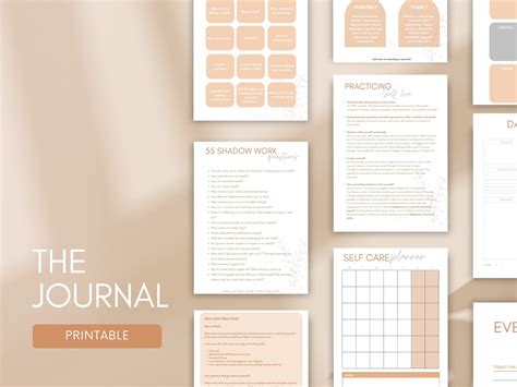 Shadow Work Healing Self Love Printable Journal Wellness Etsy