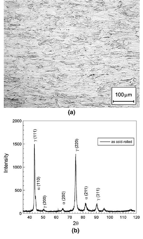 A Optical Micrograph Showing The Microstructure Longitudinal Download Scientific Diagram