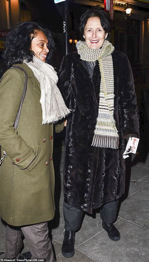 Killing Eves Fiona Shaw Makes Rare Public Appearance With Wife Dr