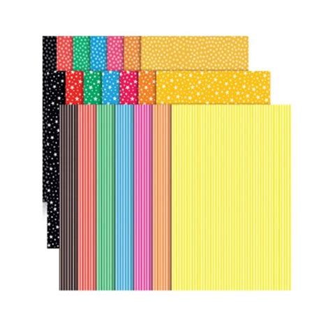 Bloco Papel Textura Visual 2 Decorado 7 Cores 36 Folhas 180g 230x320mm