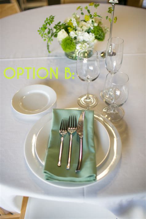 Get Sh T Done How To Set A Table A Practical Wedding