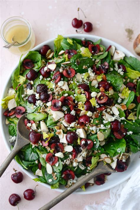 Cherry Winter Wheat Berry Salad Simply Scratch