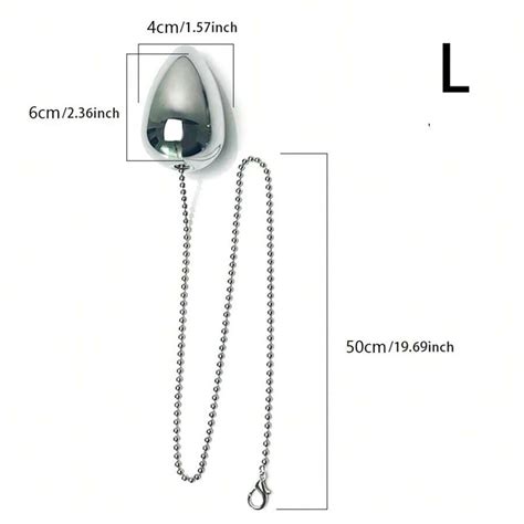 3 Sizes To Choose Stainless Steel Anal Balls Anal Sex Toys Big Butt