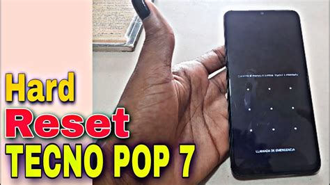 Hard Reset Tecno Pop 7 Formatear Tecno Bf6 Youtube
