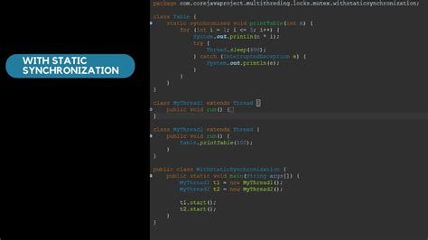 Java Presentation On Synchronization In Multithreading Pdf