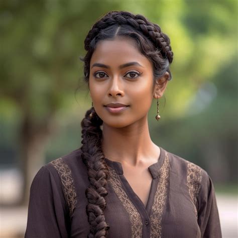 Premium Ai Image A Beautiful Sri Lankan Girl